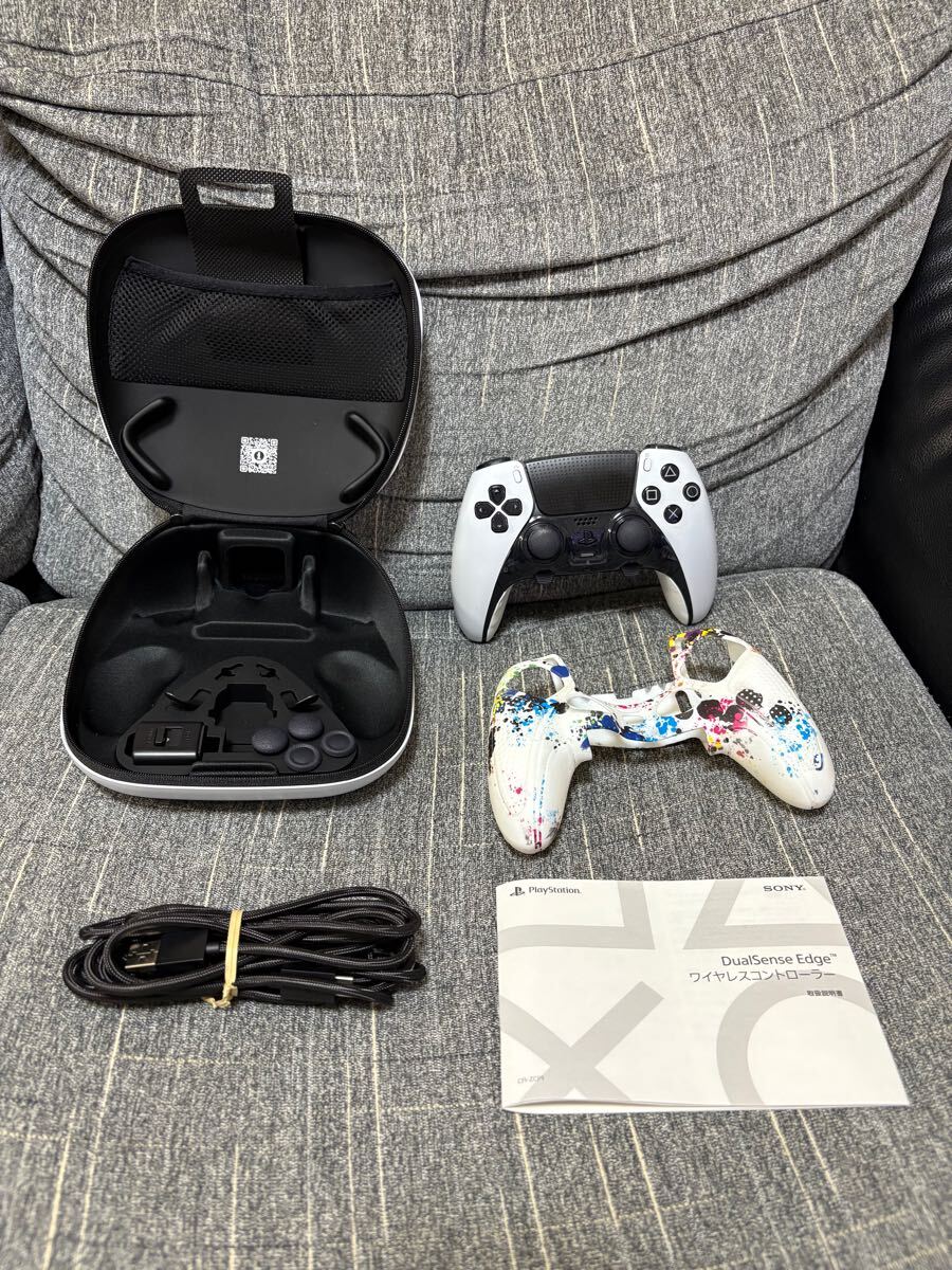 Yahoo!オークション - 【使用感有り】 PS5 DualSense Edge CFI-ZCP1 ワ...