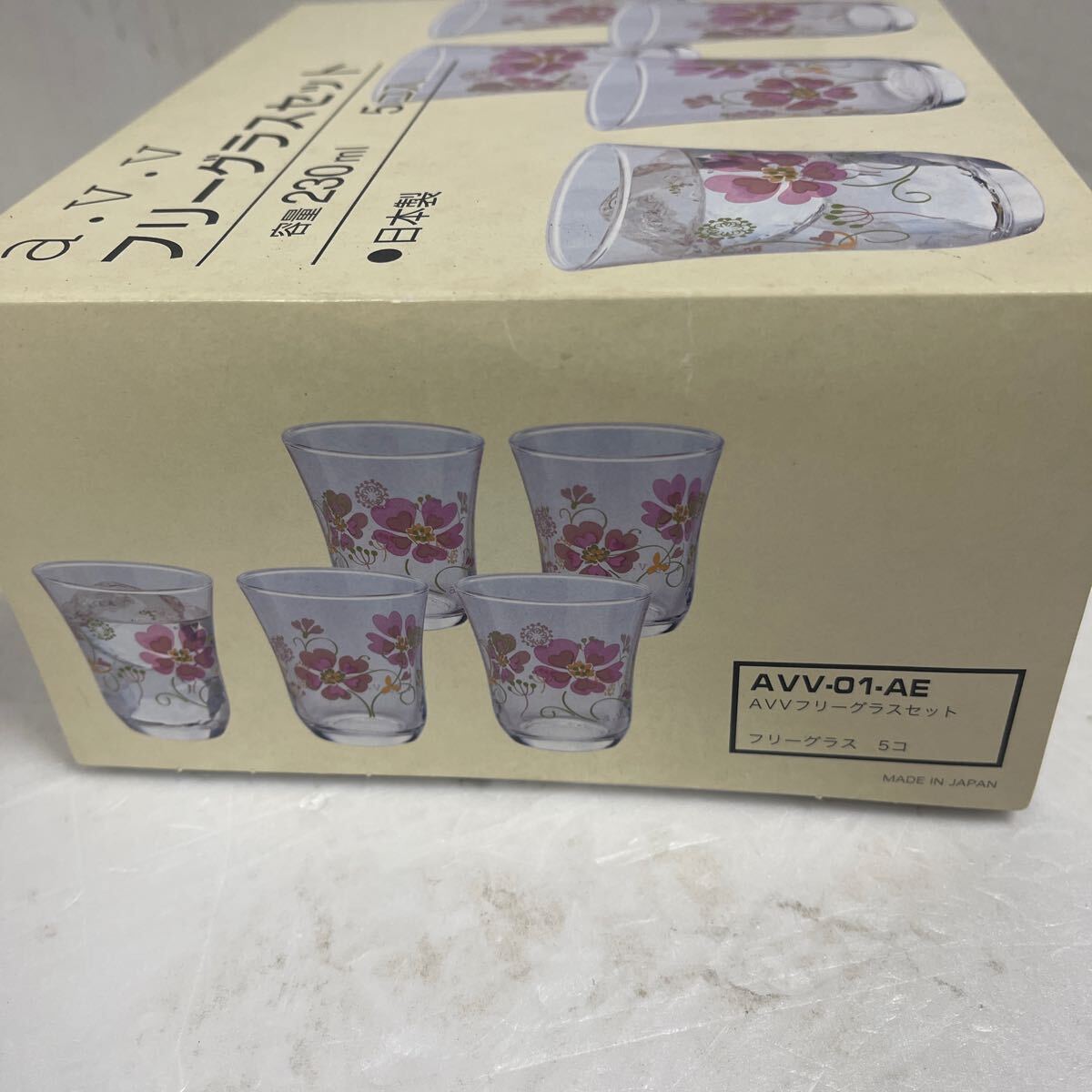 Yahoo!オークション - AVV フリーグラスセット フリーグラス 5客セッ...