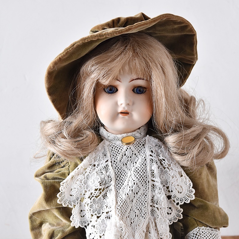 Yahoo!オークション - ビスクドール コレクターズドール CD-103 ジュモ...