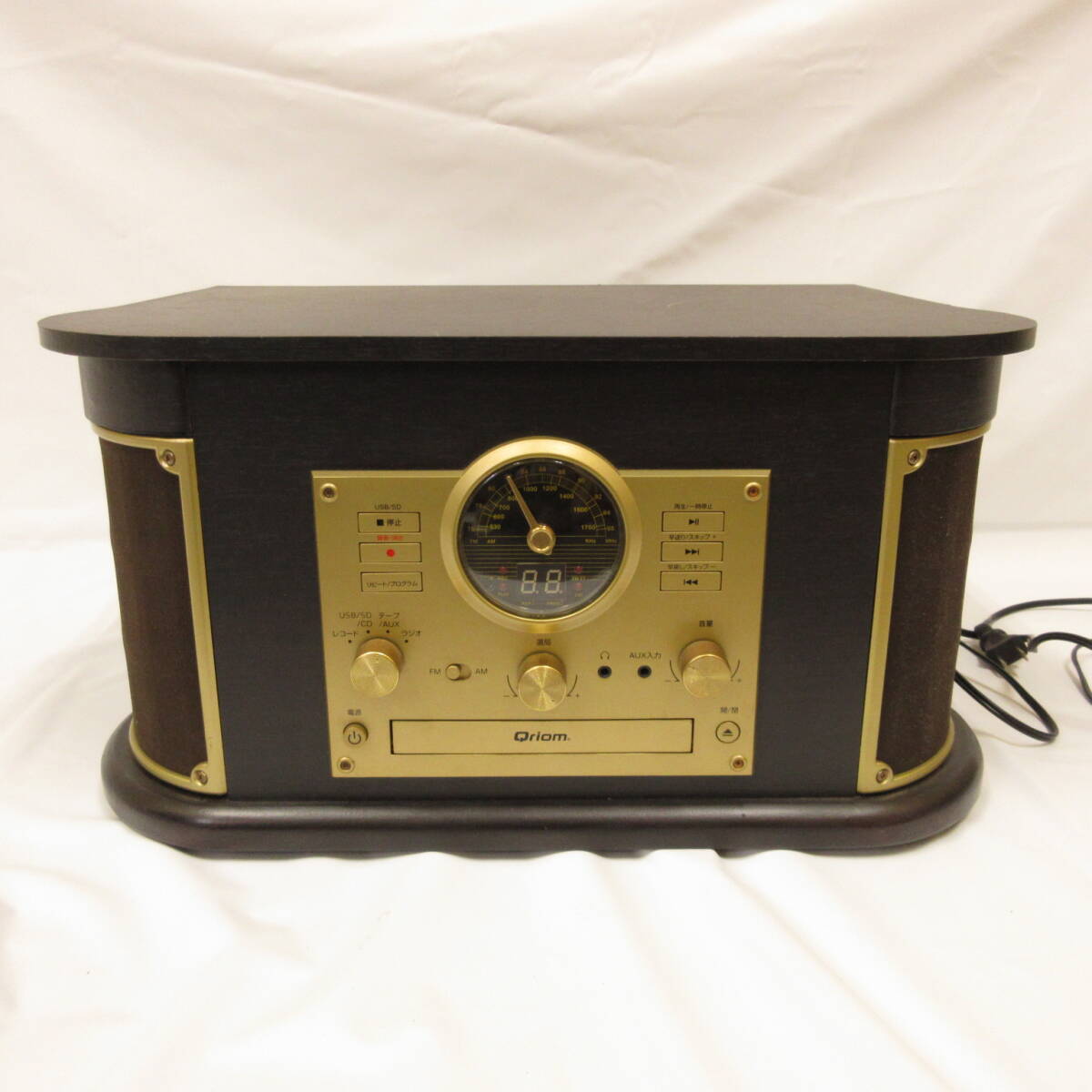 Yahoo!オークション - [YAMAZEN Qriom マルチレコードプレーヤー MRP-M...