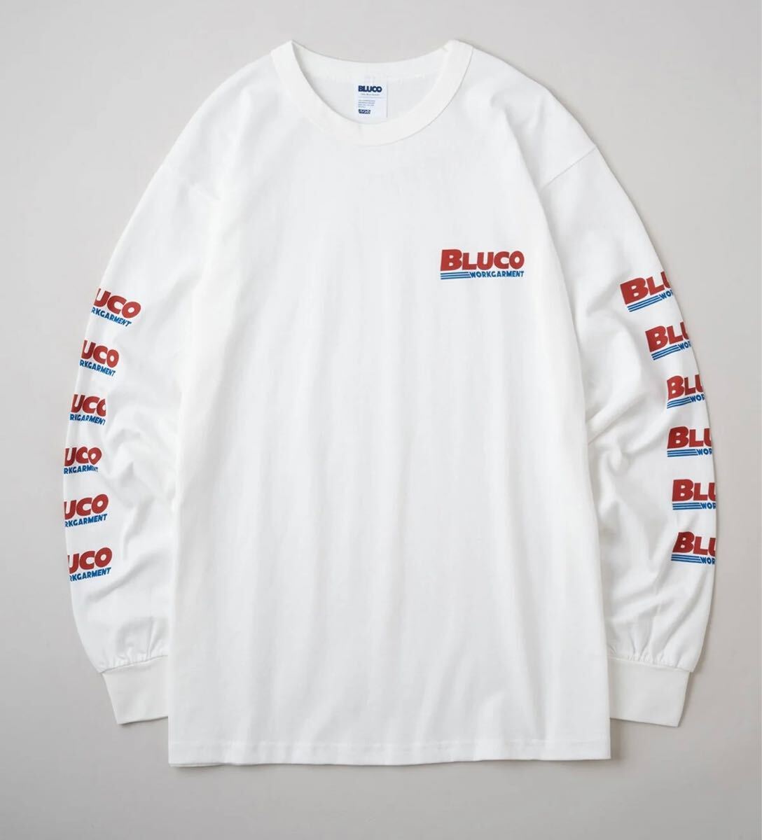 Yahoo!オークション - BLUCO/ブルコ PRINT L/S TEE -BWG- ホワイト M
