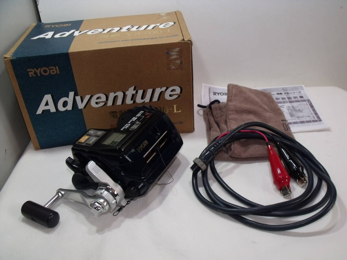 Yahoo!オークション - リョービ Adventur電動 VS700-LRYOBI 電動リール...