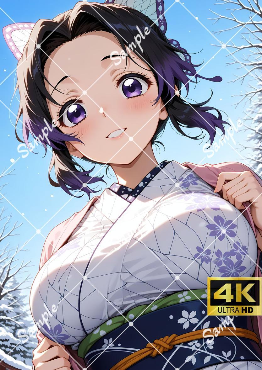 Yahoo!オークション - A6095 特典あり 胡蝶しのぶ 鬼滅の刃 A4 同人ポ...