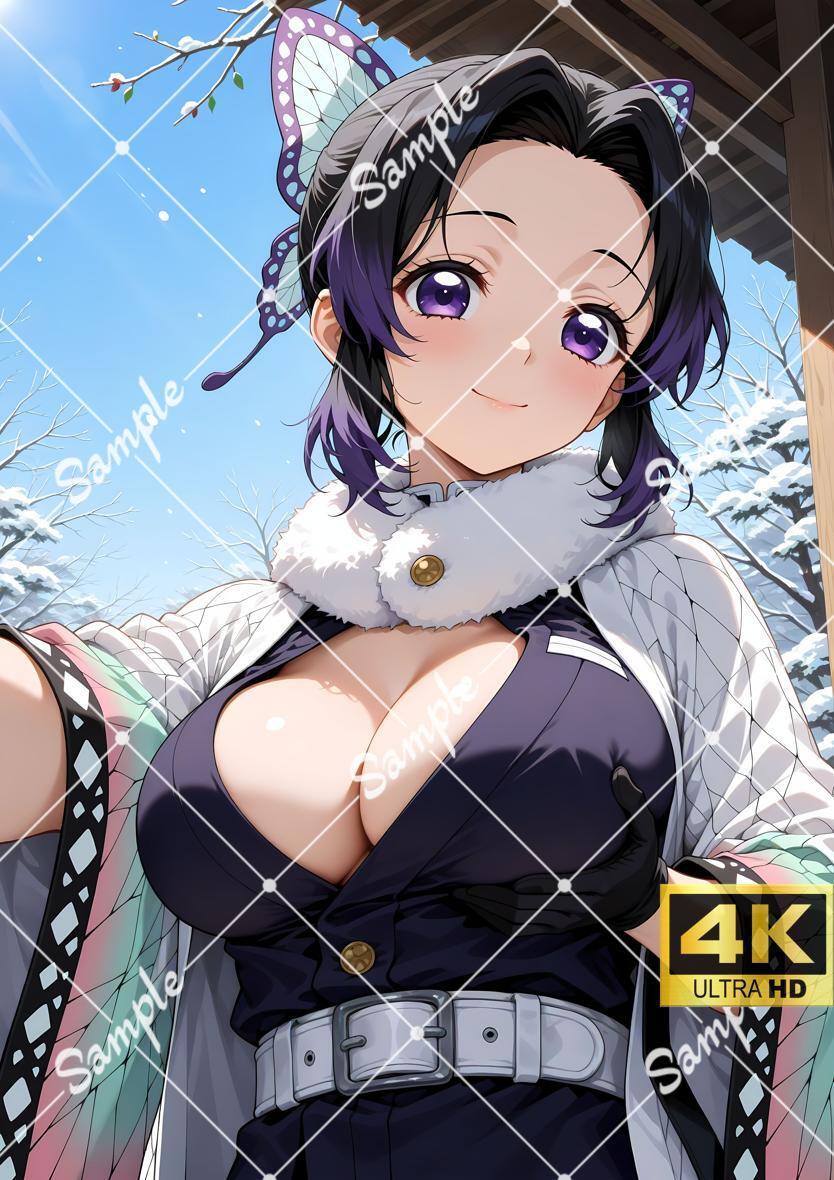 Yahoo!オークション - A6314 特典あり 胡蝶しのぶ 鬼滅の刃 A4 同人ポ...