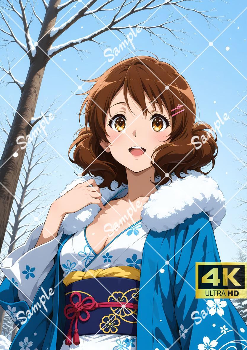 A6631 特典あり 黄前久美子 響け ユーフォニアム 同人ポスター A4サイズ 光沢 高品質 イラスト アート アニメ 美少女 響ユー ユーフォ(コミック、アニメグッズ)｜売買された ...
