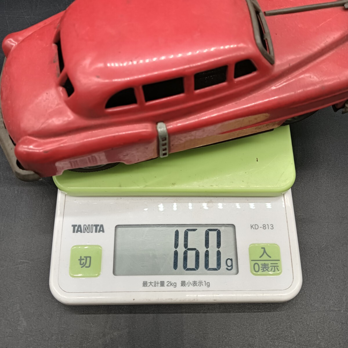 Yahoo!オークション - 【A1252】ブリキ自動車 おもちゃ 日本製 当時物 ...