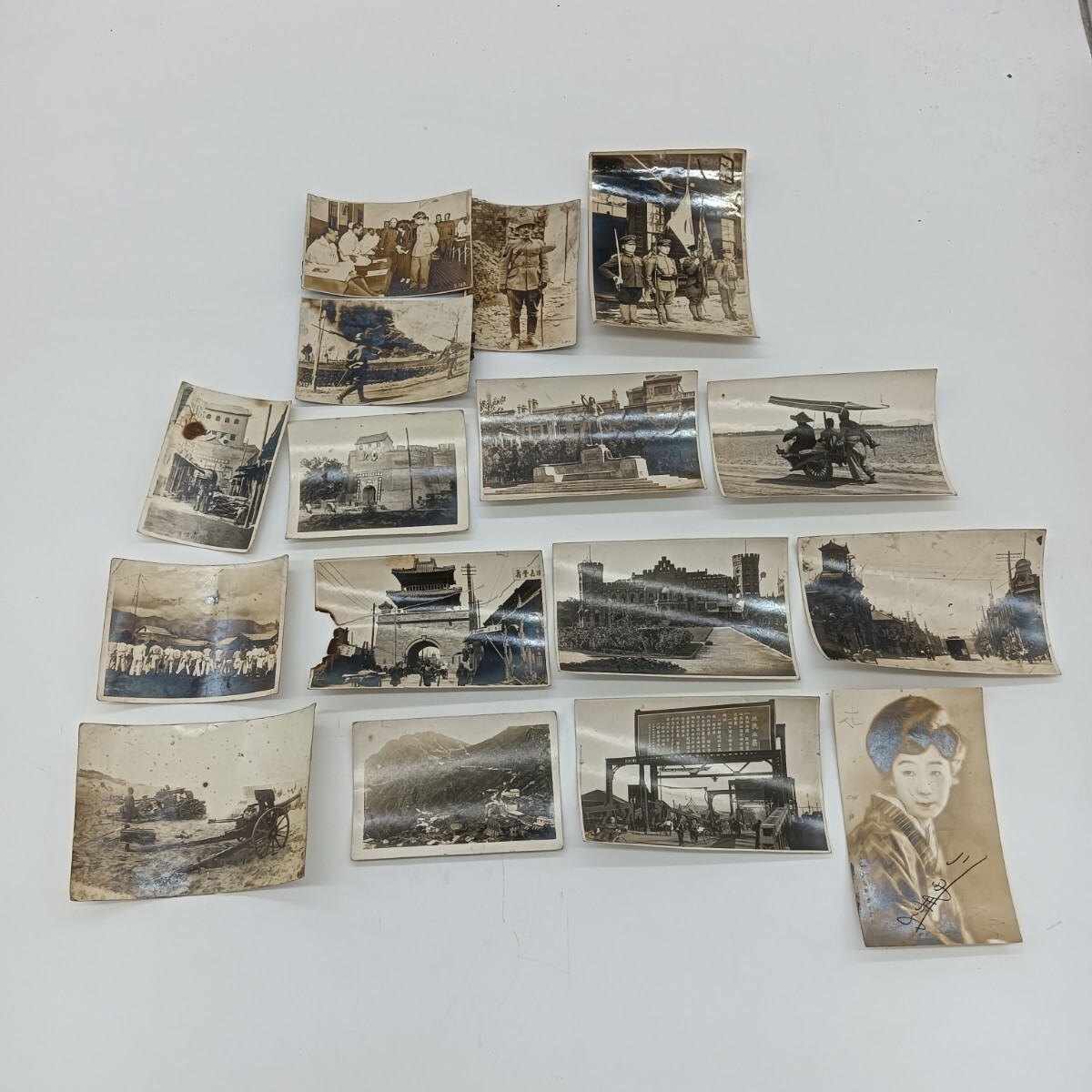 Yahoo!オークション - 【A1391】古写真 絵葉書 ハガキ 川島芳子 秩父宮...