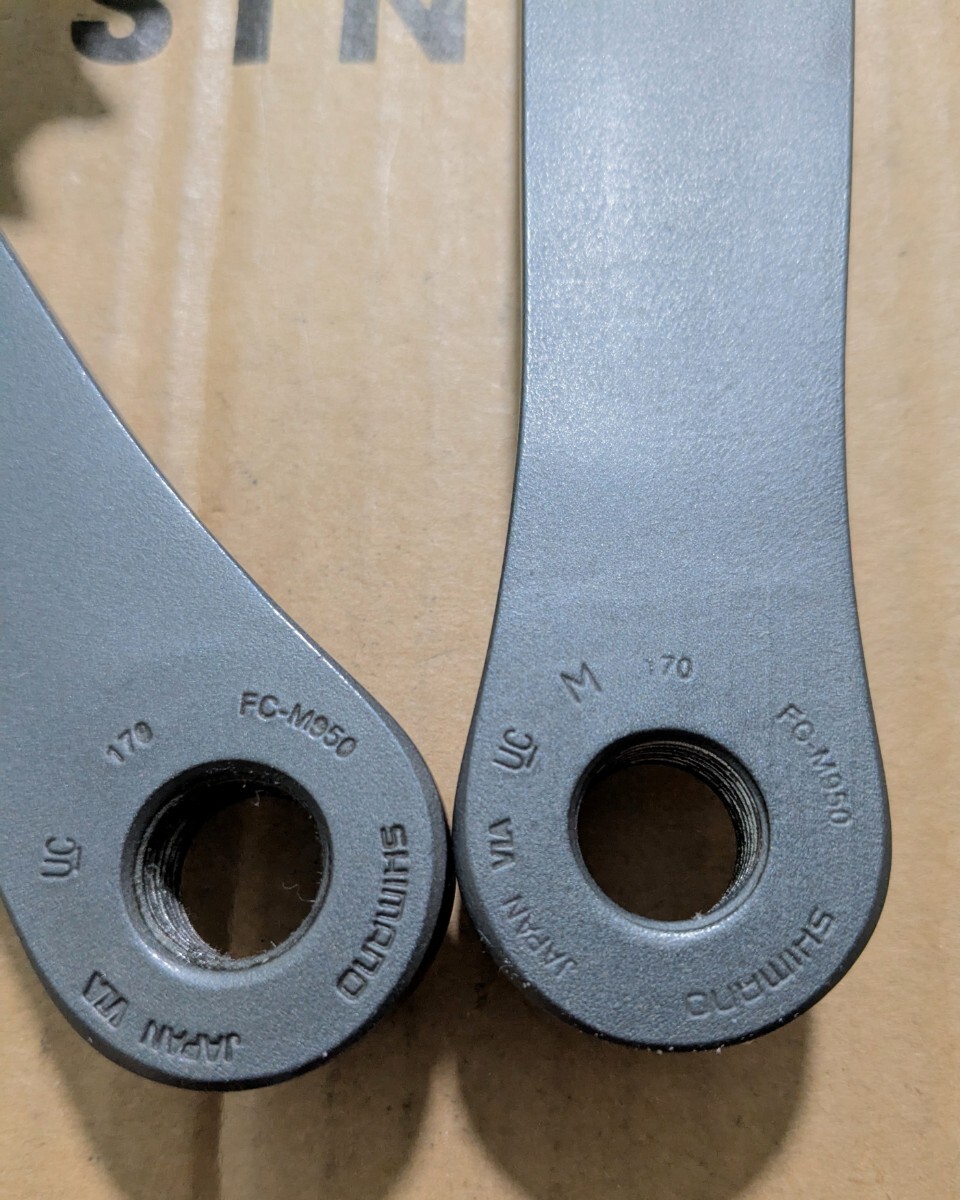 Yahoo!オークション - SHIMANO XTR FC-M950 170mm XC/DH/Deore-XT