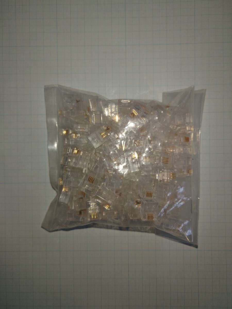 RJ-11 モジュラーコネクタ 6極4芯 電話 FAX ファクシミリ PLC 032(モジュラージャック)｜売買されたオークション情報、yahooの商品情報をアーカイブ公開 - オークファン ...