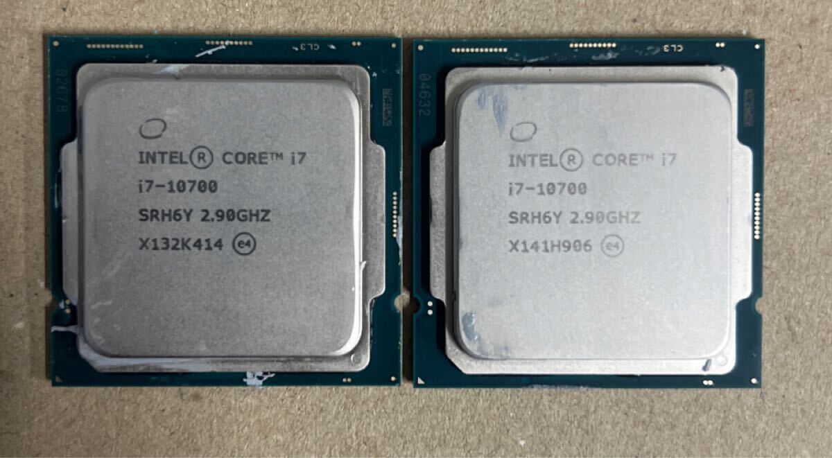 Yahoo!オークション - i7-10700 2枚