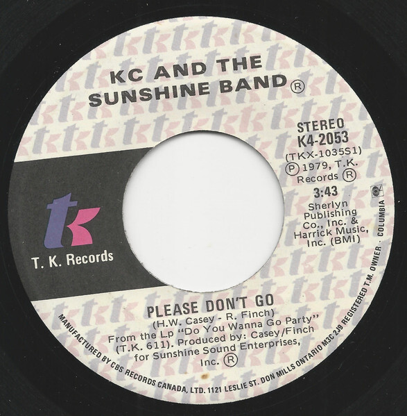 Yahoo!オークション - 加7 KC & The Sunshine Band Please Dont Go K42...