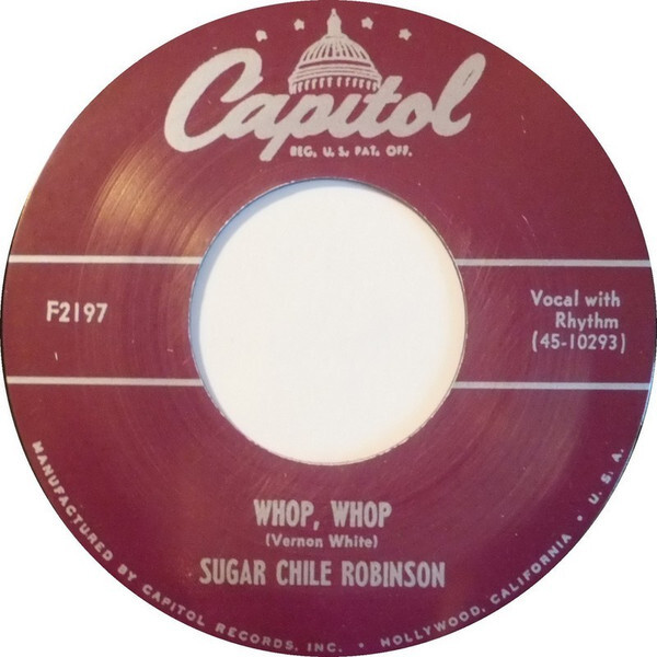 Yahoo!オークション - 英7 Sugar Chile Robinson Whop Whop / Go Boy G...