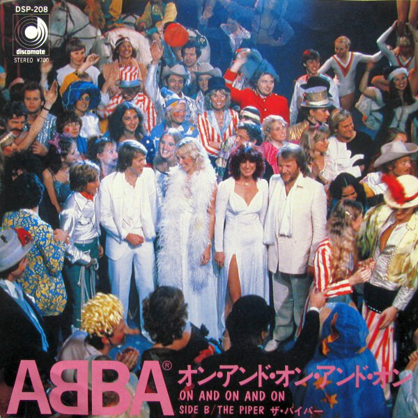 Yahoo!オークション - 7 ABBA On And On And On / The Piper DSP208 DI...