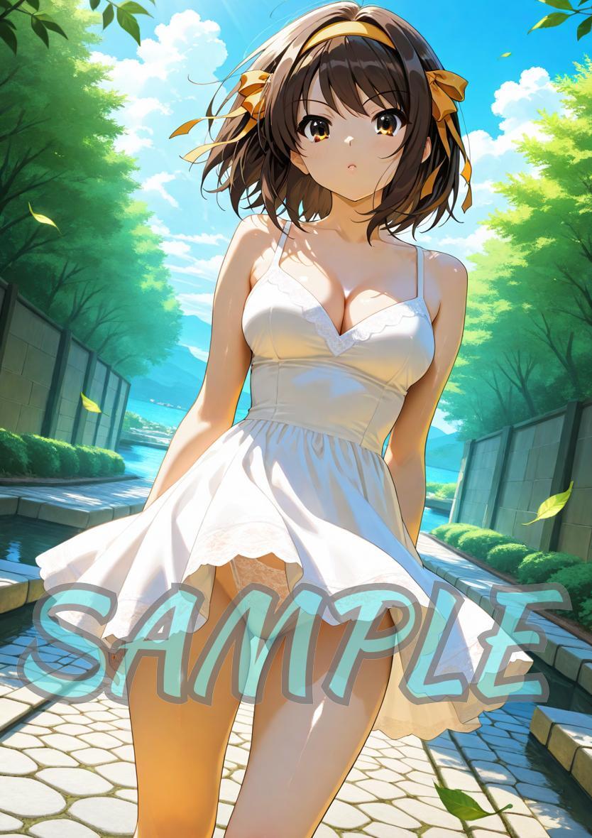 Yahoo!オークション - M3703 涼宮ハルヒ 涼宮ハルヒの憂鬱 同人 A4 ポ...