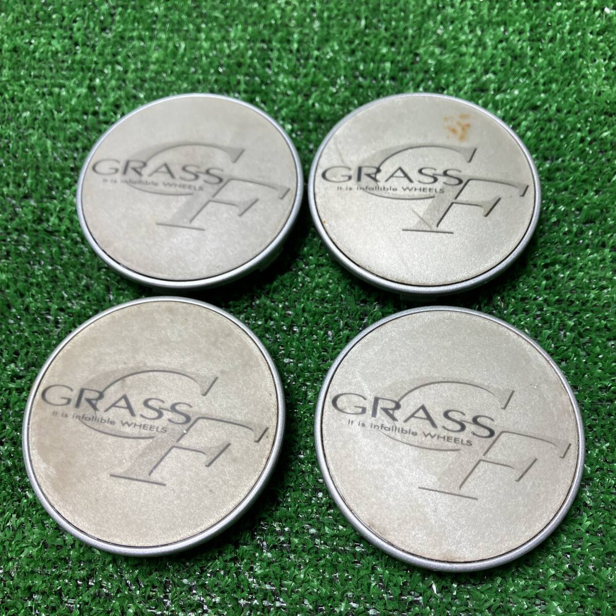 Yahoo!オークション - 【K-834】GRASS センターキャップ 4枚