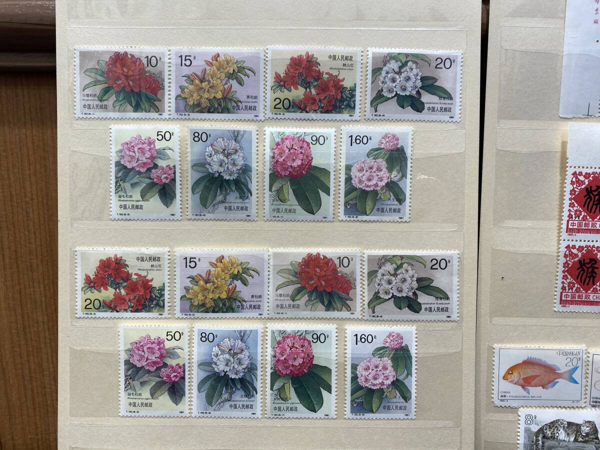 Yahoo!オークション - 中国切手 1988年 J152 1990年 T153 1991年 T162 ...
