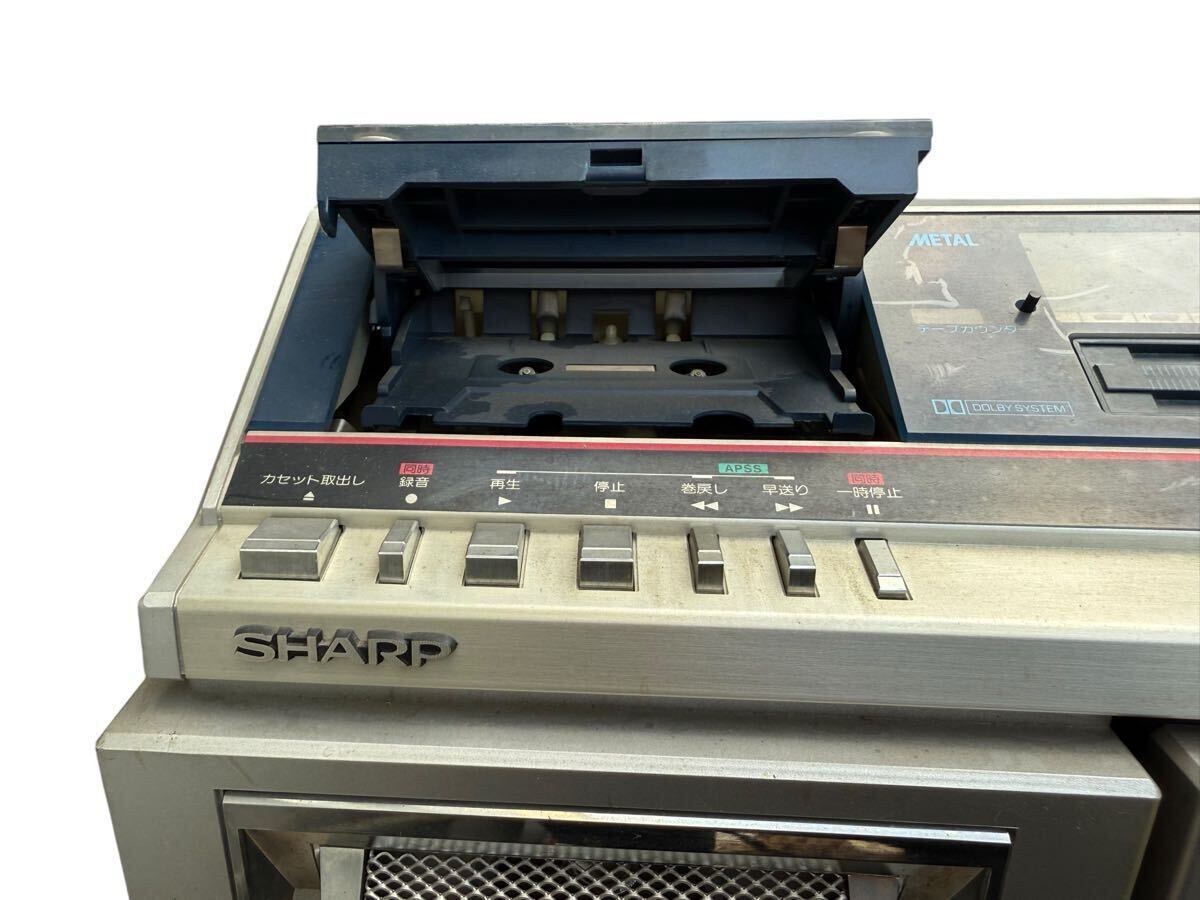 Yahoo!オークション - SHARP 両面演奏ポータブルステレオ VZ-V2S 昭和...