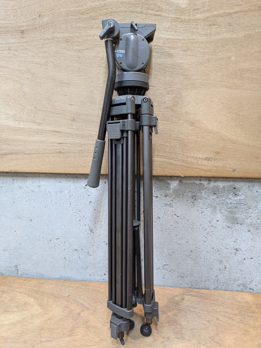 Yahoo!オークション - Libec リーベック 三脚 H38 DV 雲台 ビデオ三脚 ...