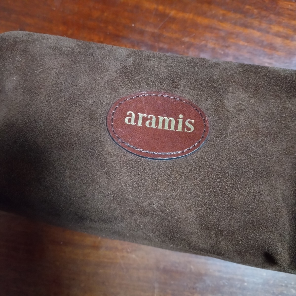 Yahoo!オークション - ARAMIS アミニティーバッグ レザー 小物入れ