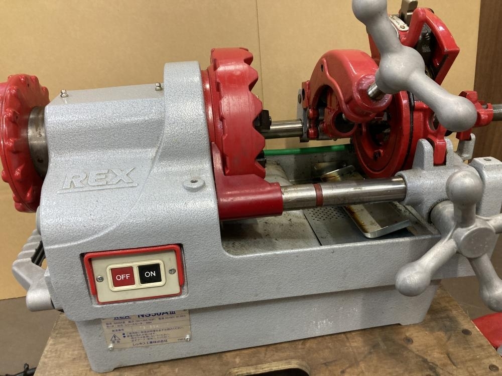 007 おすすめ商品 店頭引取限定商品 REX パイプマシン NS50A3 ダイヘット付(鉄工用)｜売買されたオークション情報、yahooの商品情報をアーカイブ公開 - オークファン ...
