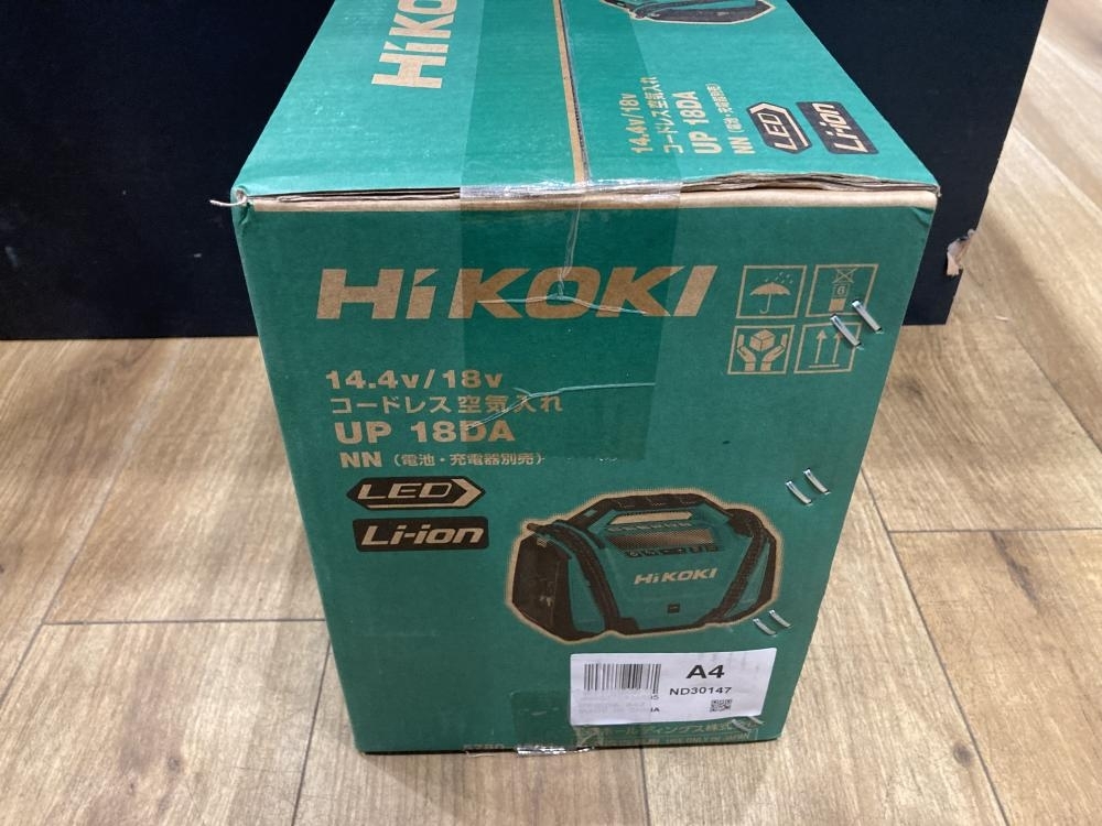 Yahoo!オークション - 008 未使用品・即決価格 HiKOKI コードレス空気...