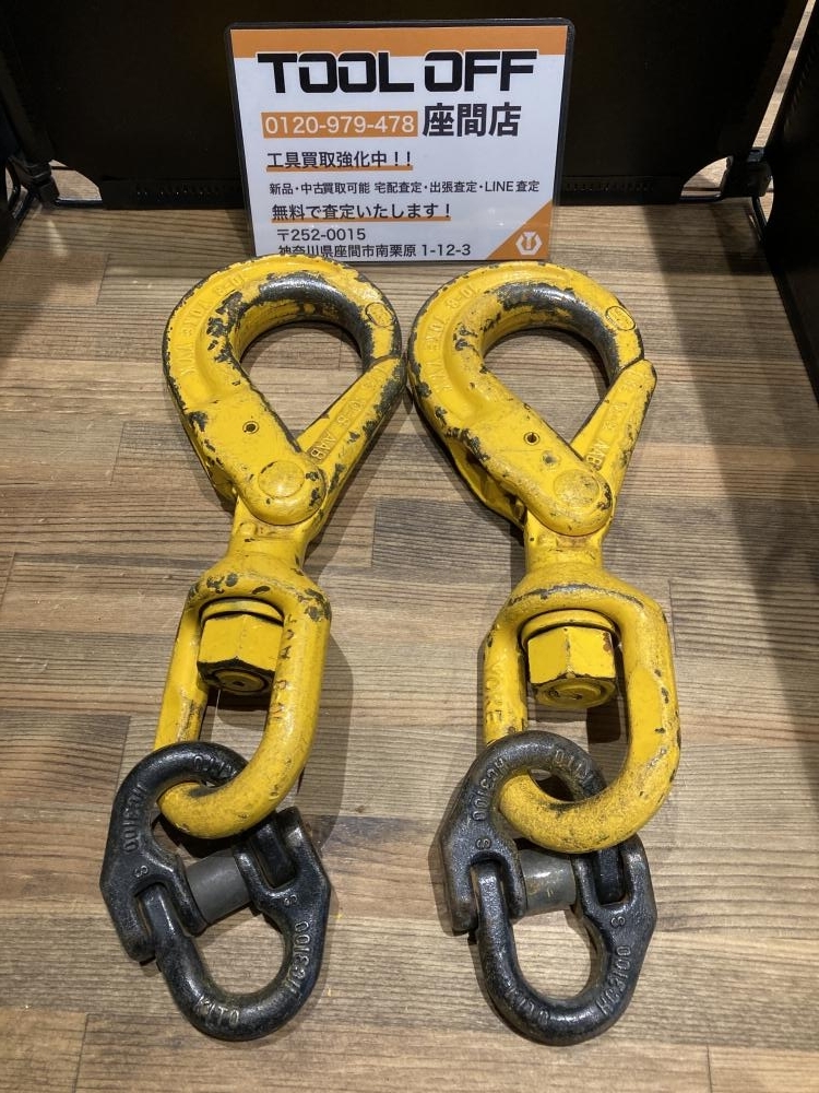 Yahoo!オークション - 024 おすすめ商品 YOKE スイベルフック 2.5t 2個...