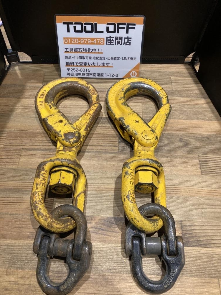 Yahoo!オークション - 024 おすすめ商品 YOKE スイベルフック 2.5t 2個...