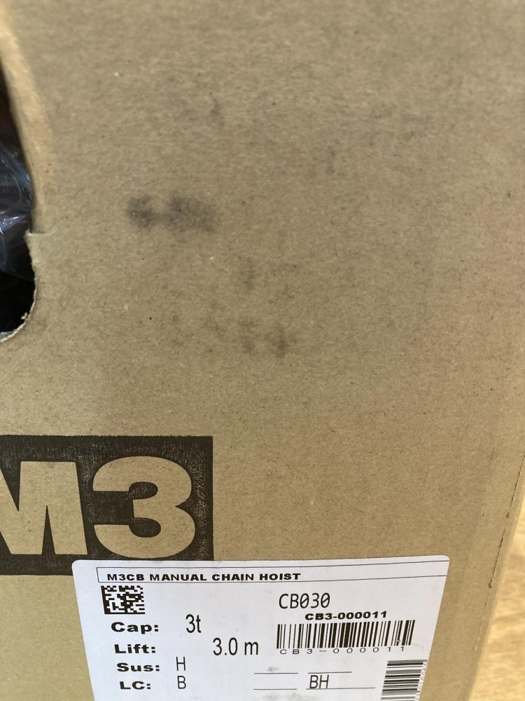 Yahoo!オークション - 024 未使用品 KITO チェーンブロック 3t CB030