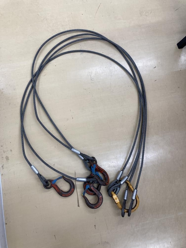 Yahoo!オークション - 022 おすすめ商品 TAIYO 4点吊ワイヤー V-0.63t ...