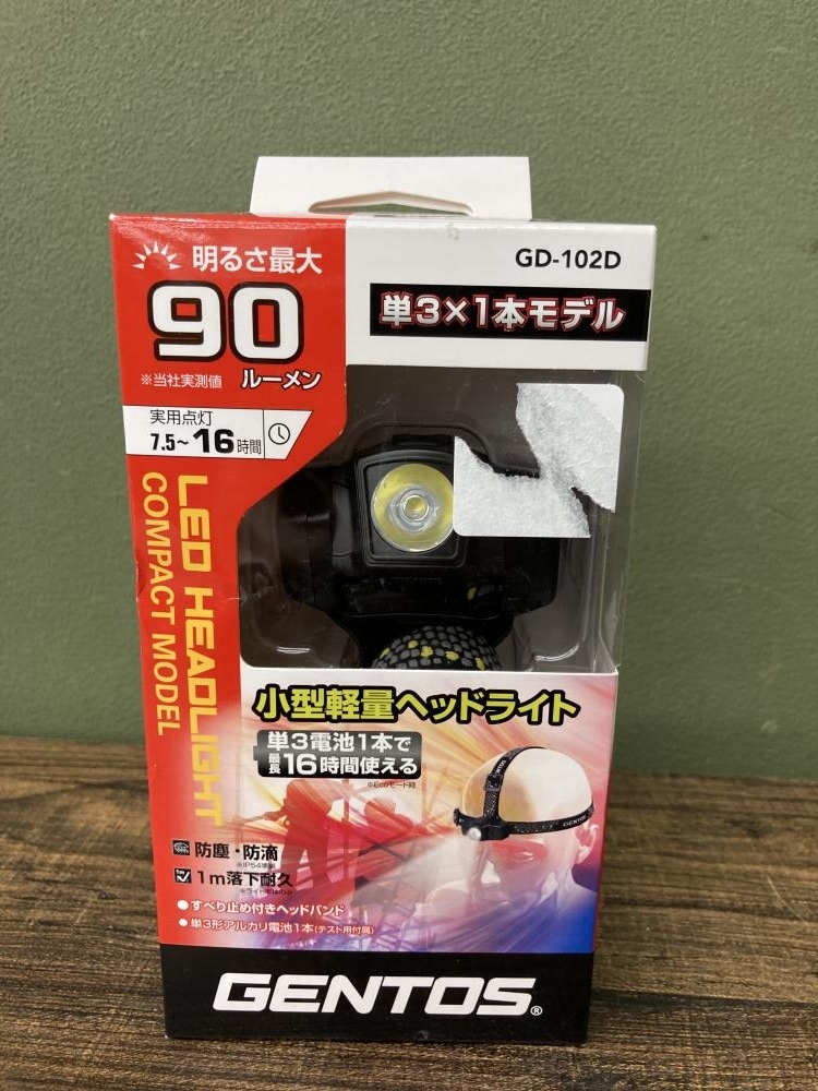 Yahoo!オークション - 022 未使用品・即決価格 GENTOS LEDヘッドライト...