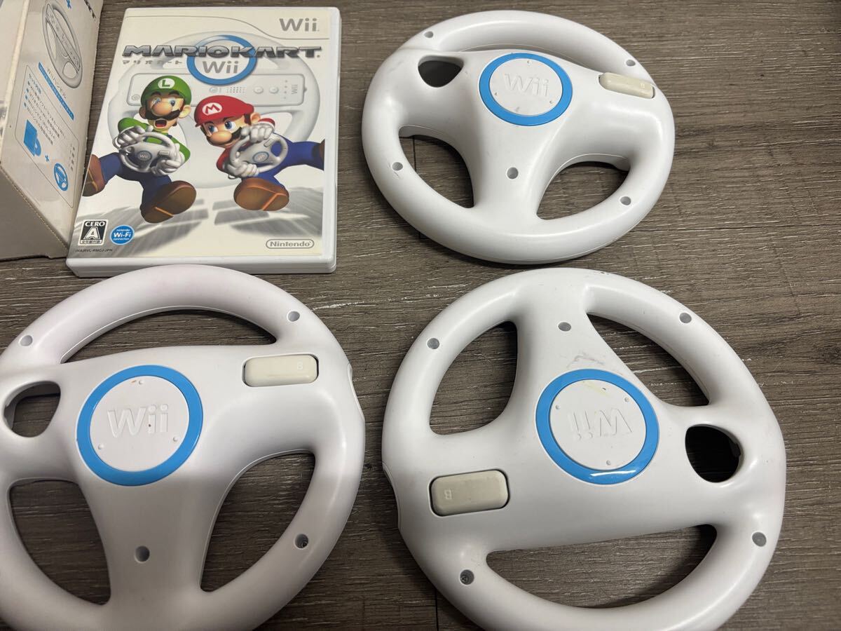 Wii マリオカートWii ソフト ハンドル まとめ売り 未チェック Nintendo 任天堂 マリオカート Wiiハンドル 0611(レース)｜売買されたオークション情報、yahooの商品 ...
