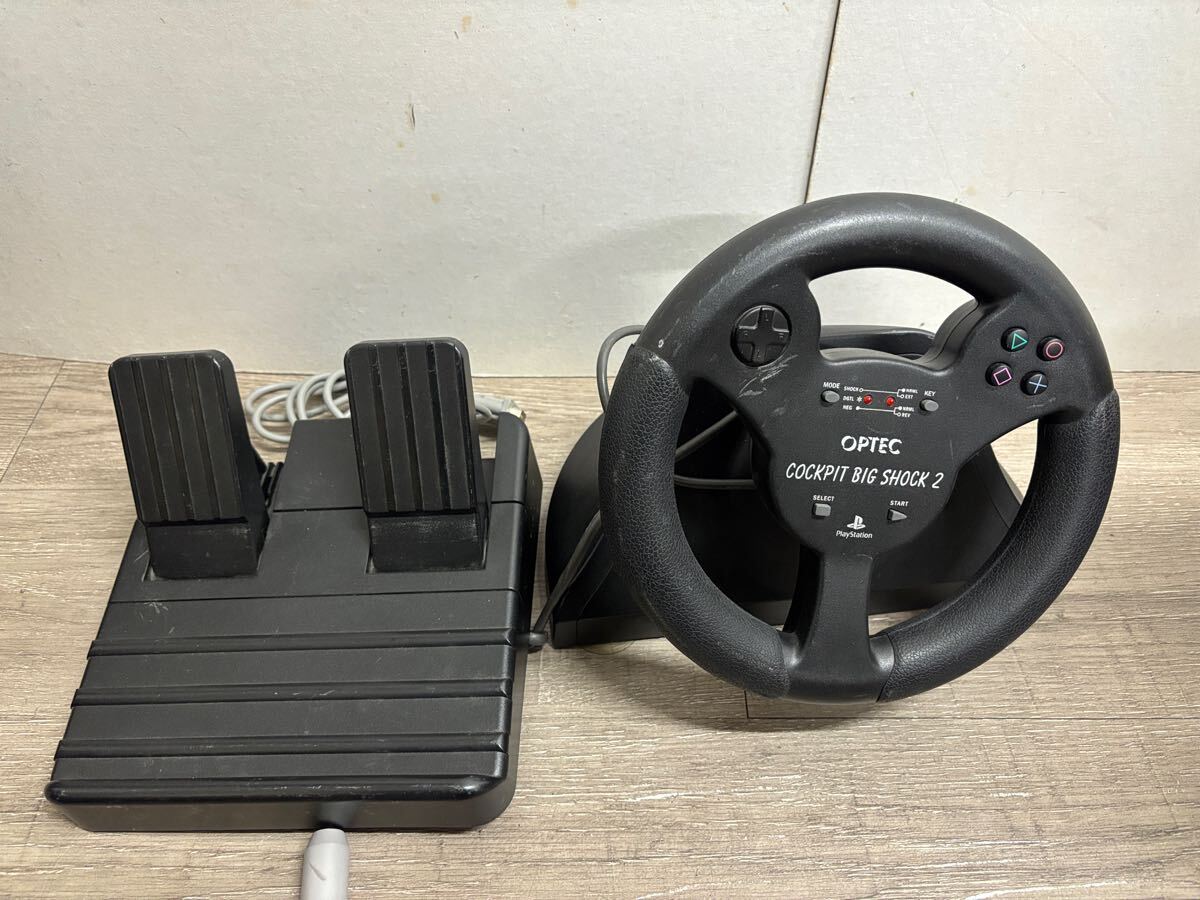 Yahoo!オークション - PS1 コックピットビッグショク2 SCPH-00101 未...