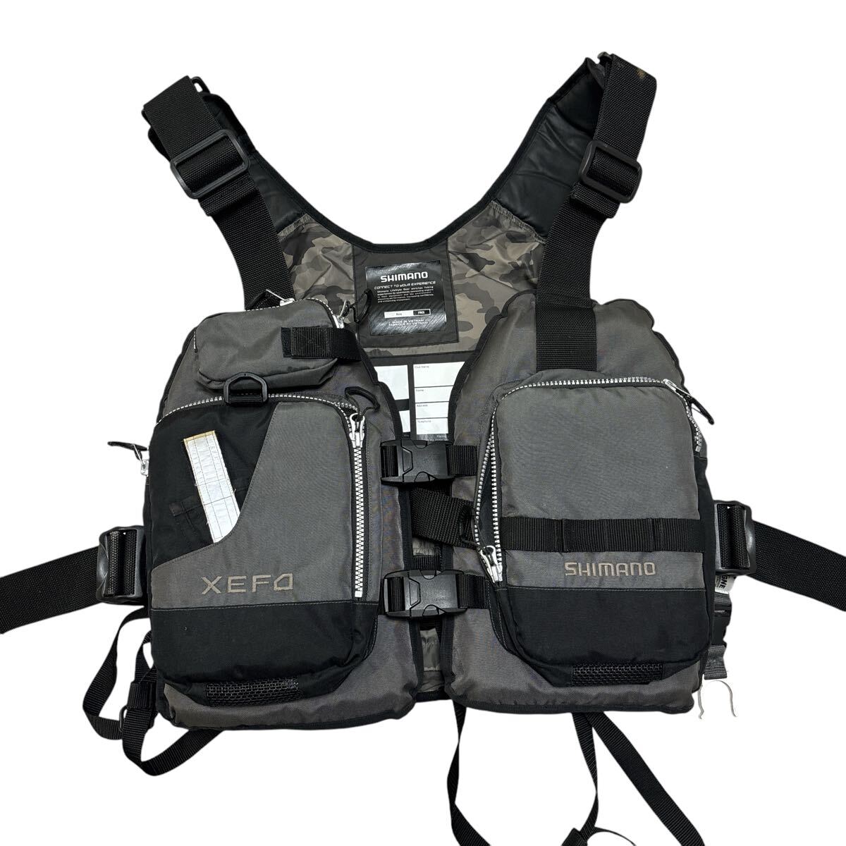 Yahoo!オークション - シマノ XEFO ゲームベスト VF-278R shimano 釣り
