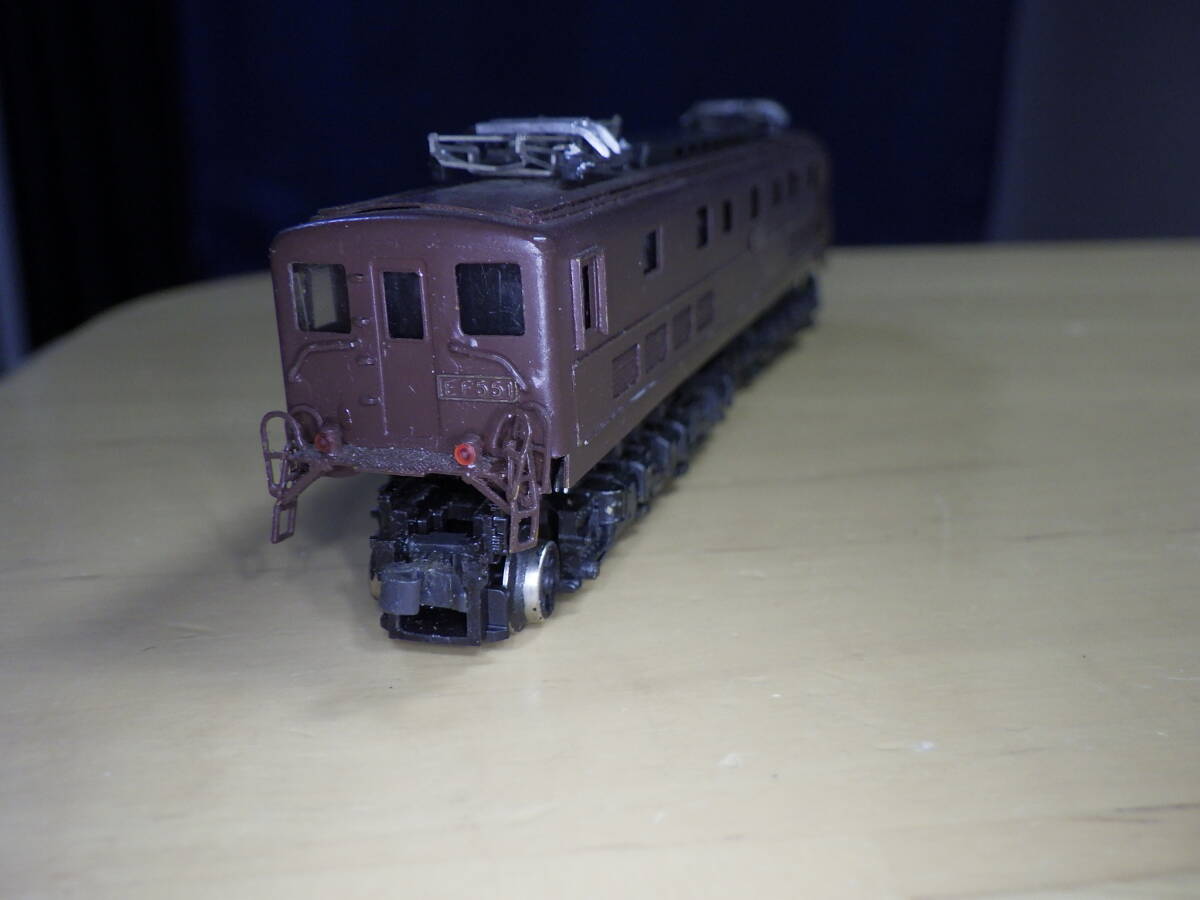 Yahoo!オークション - ジャンク No.13 ワールド工芸 国鉄 EF55 電気機...