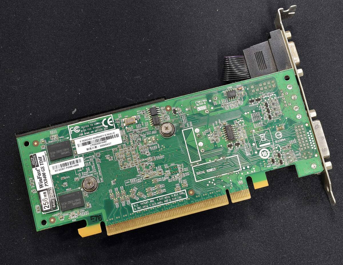 Yahoo!オークション - Leadtek WinFast PX8400 GS TDH 256MB Silent NV...