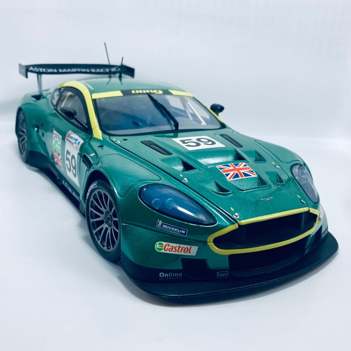 SOLIDO 1/18 ASTON MARTIN RACING DBR9 LM GT1 2005 ソリド 1/18 アストンマーチン・レーシング DBR9 ル・マン 外箱無し－Funbid香港 ...