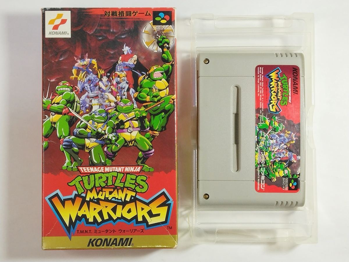 Yahoo!オークション - SFC T.M.N.T. ミュータントウォーリアーズ 説明...
