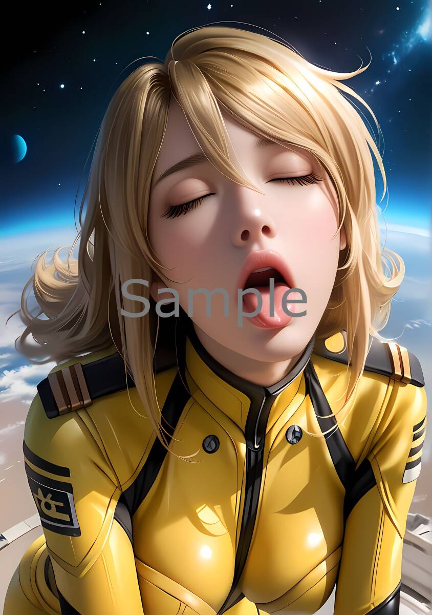 Yahoo!オークション - 2684 森雪 宇宙戦艦ヤマト 【1点もの】A4 ポスタ...