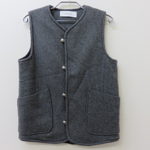 Yahoo!オークション - U431 CURLY/カーリー ウール混 ベスト メンズ1 ...