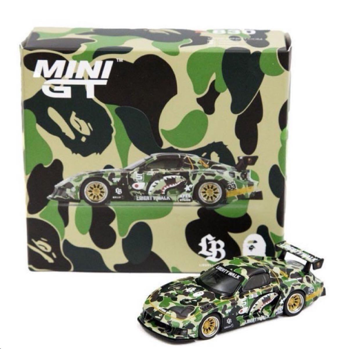 日本代購代標第一品牌【樂淘letao】－ミニGT minigt TSM MINI GT McLaren Nissan Mazda 6台セット bape collaboration 1/64 ...