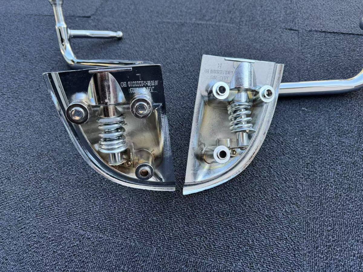 Yahoo!オークション - NEWエルフ 2tメッキ ミラーステー 左右セット H...