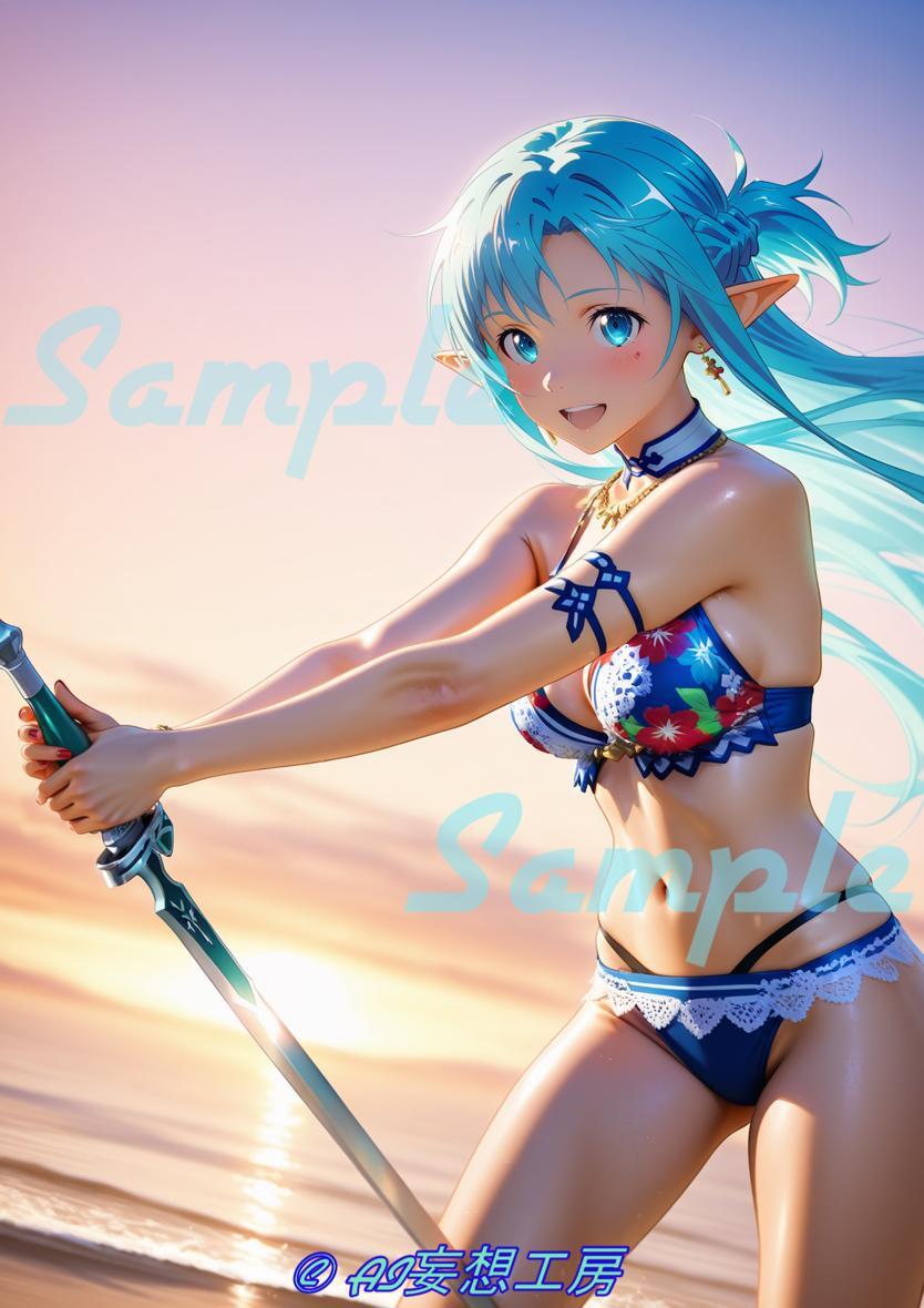 Yahoo!オークション - B0003 【新規特典あり】 アスナ(ALO) A4 ポスタ...