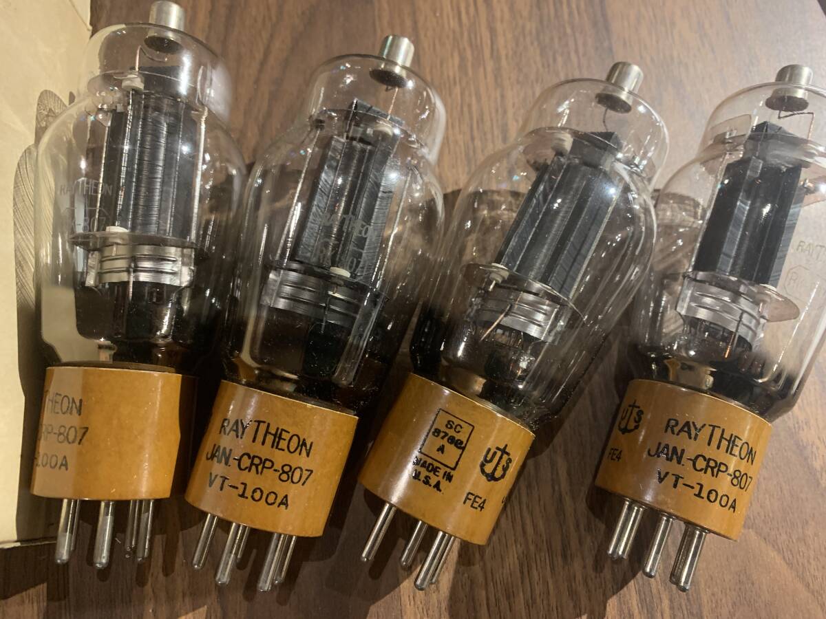Yahoo!オークション - 807 RAYTHEON 4本 同日ロット