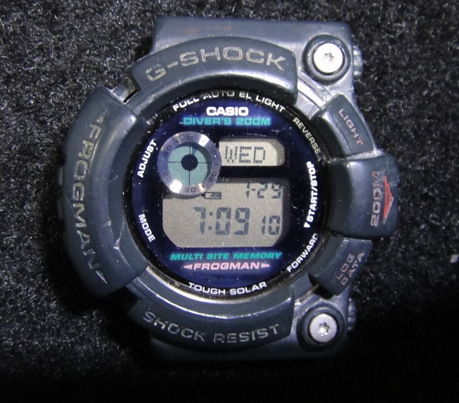 Yahoo!オークション - G-SHOCK FROGMAN TOUGH SOLAR (2422) GW-200