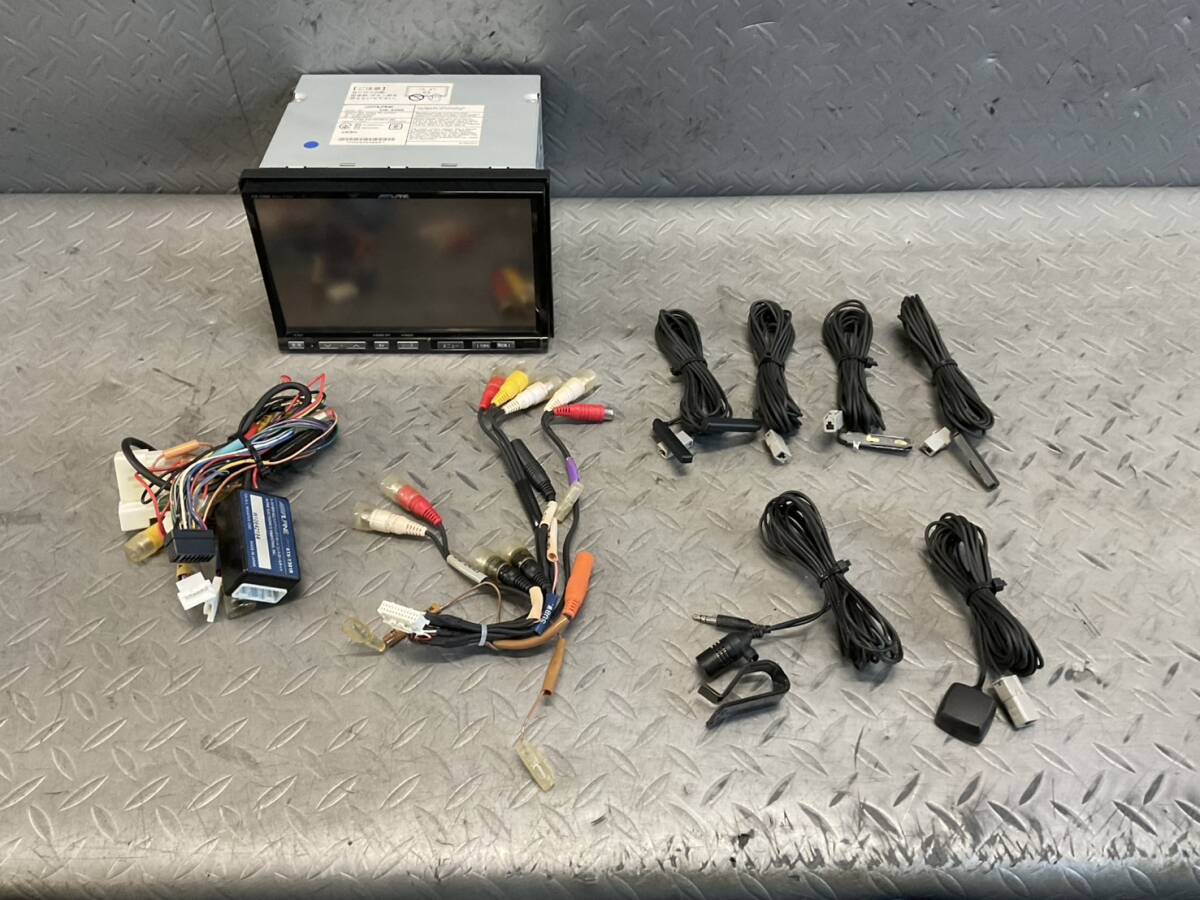 Yahoo!オークション - Z15 ナビ アルパイン VIE-X088 CD/DVD/SD/TV(フ...