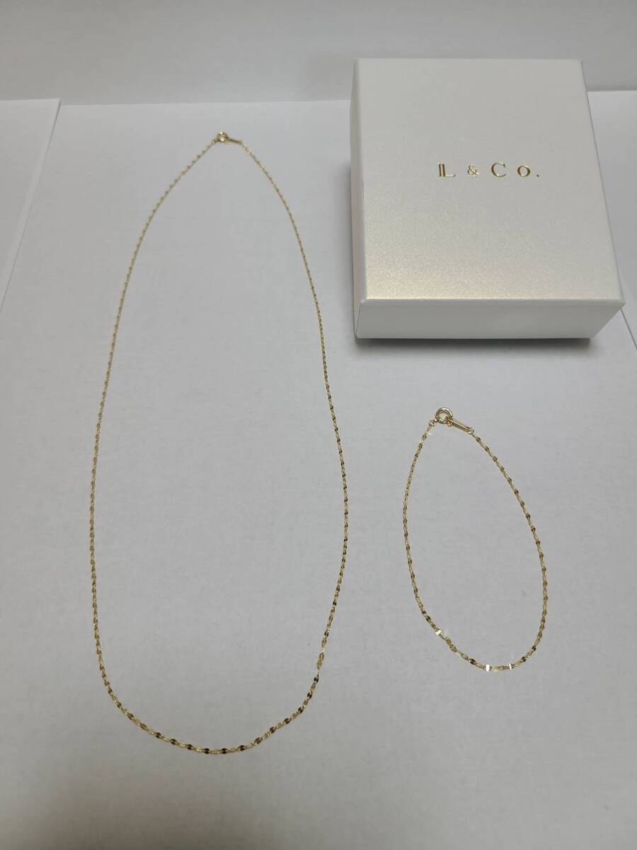 Yahoo!オークション - Jewel closet by L&Co. K10 イエローゴールド フ...