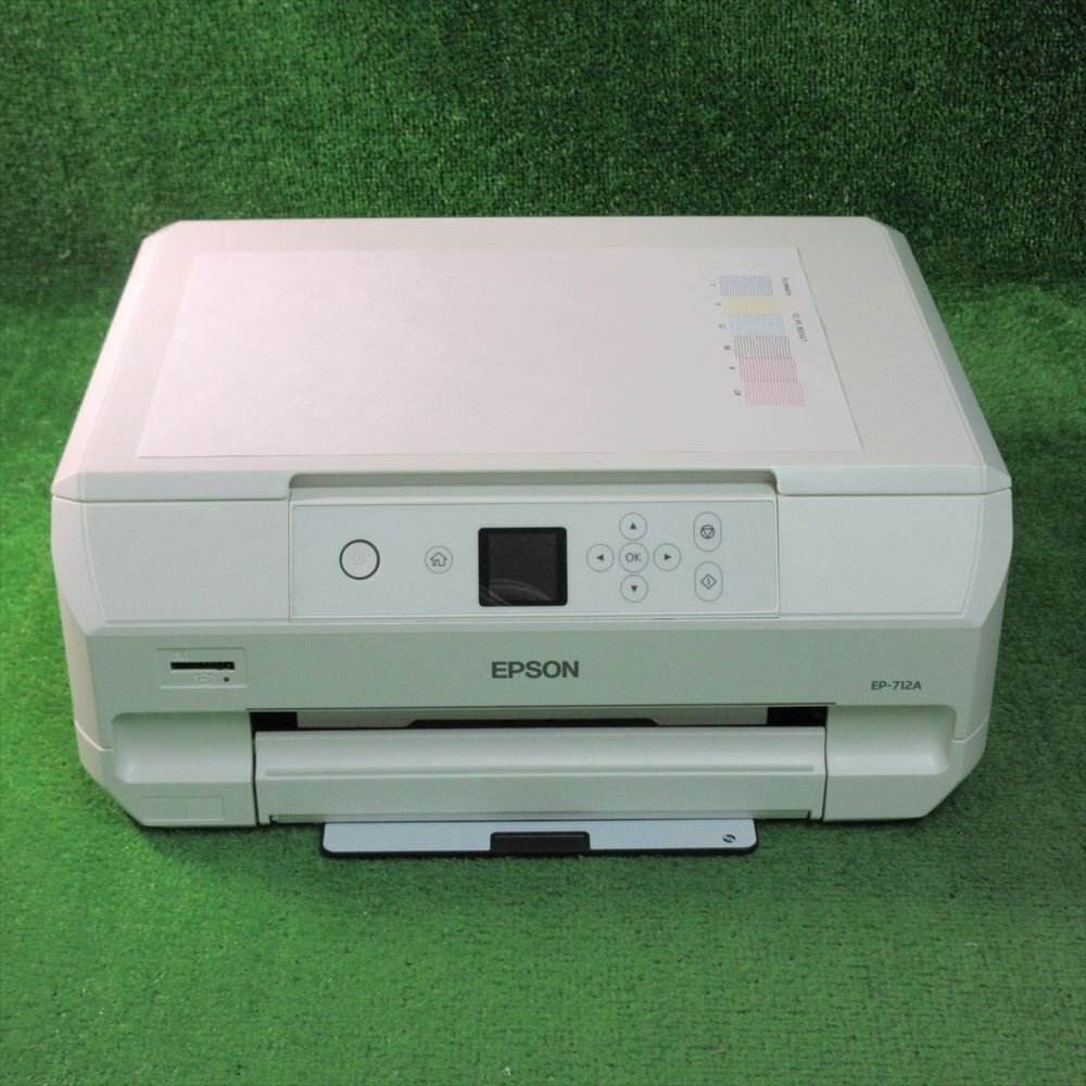 Yahoo!オークション - [4568] 印字可 EPSON カラリオ EP-712A A4 イン...