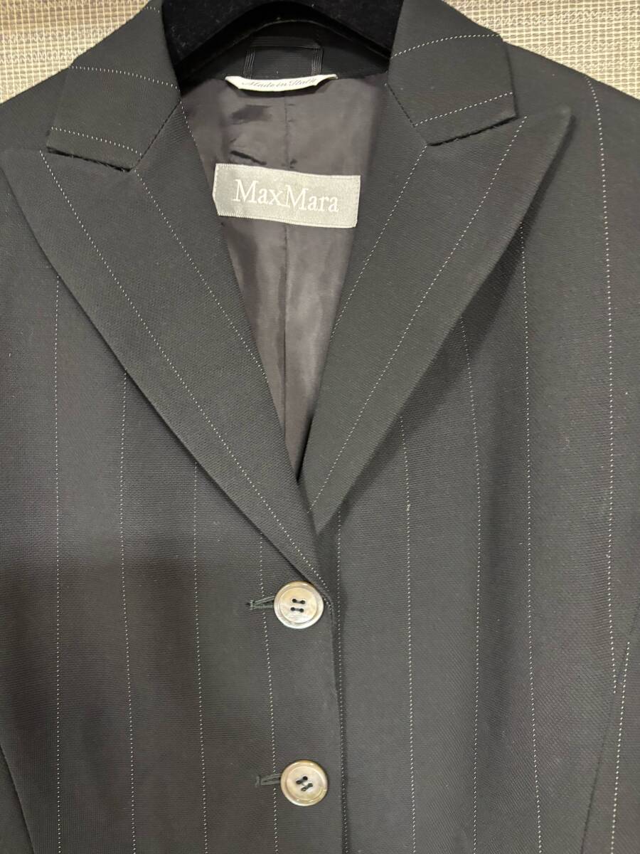 Yahoo!オークション - MaxMara マックスマーラ チェスターコート ジャ...