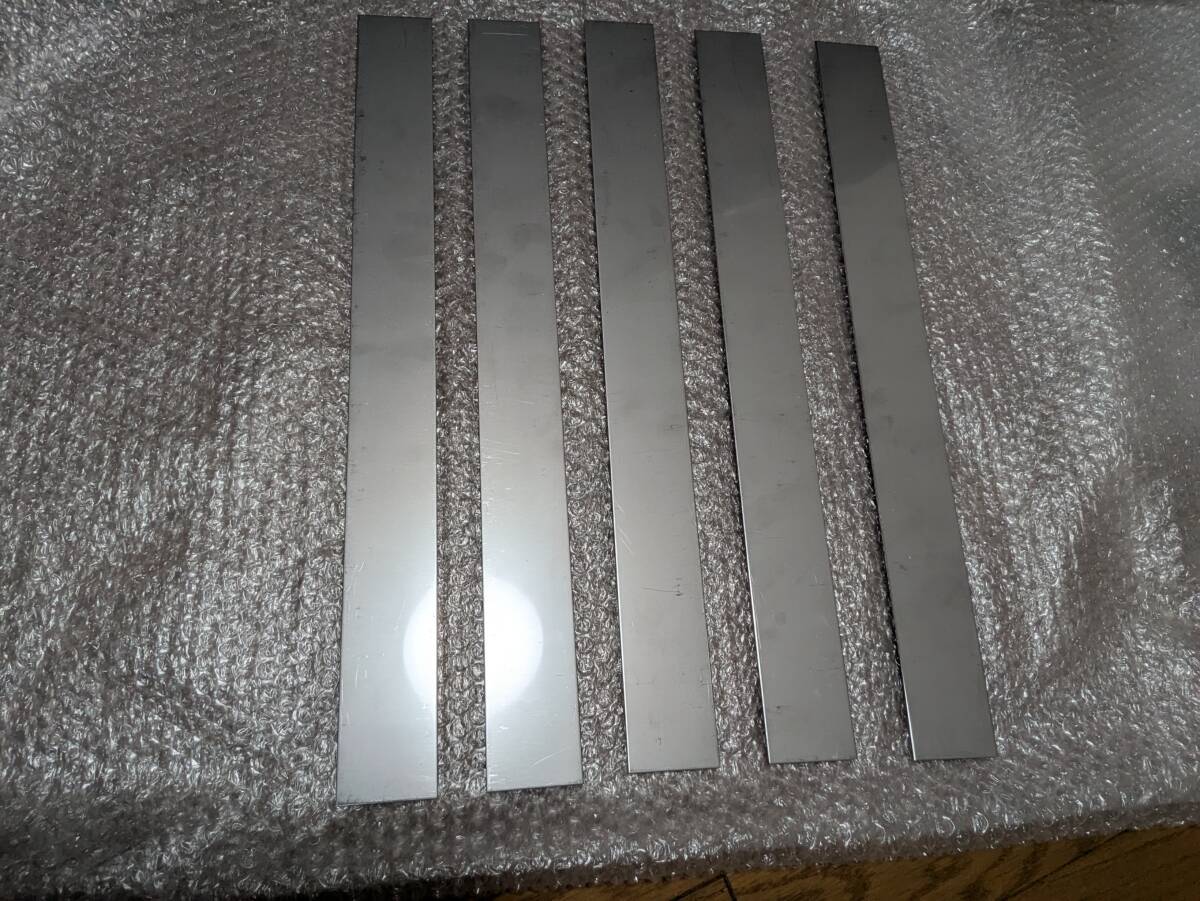 ステンレス板SUS304 板厚1.5mm 幅50mm 長さ500mm 5枚セット①(金属)｜売買されたオークション情報、yahooの商品情報をアーカイブ公開 - オークファン（aucfan.com）