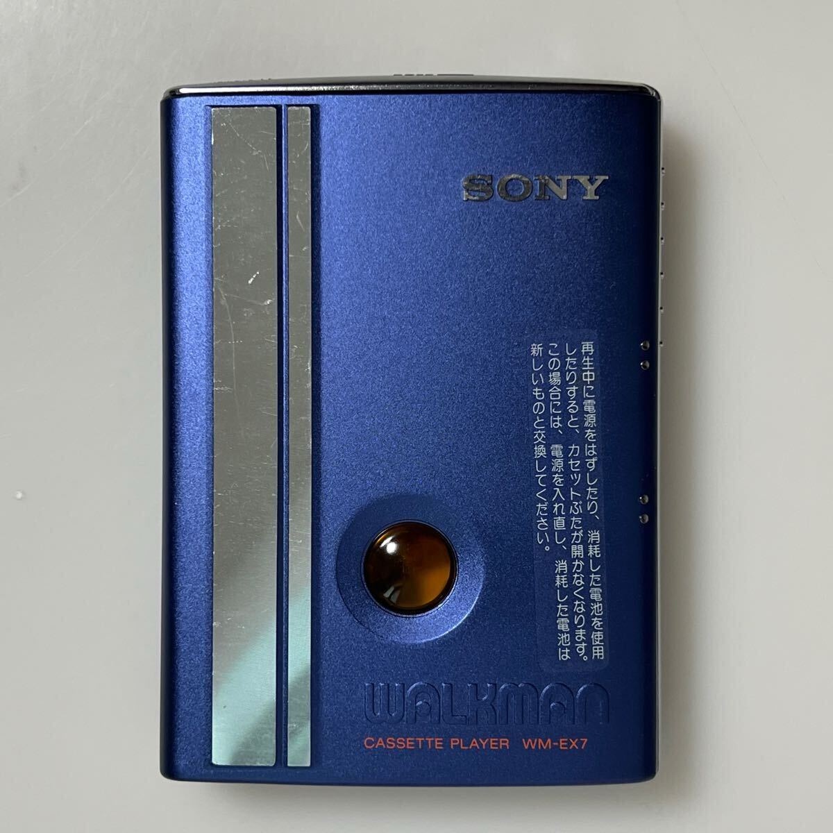 Yahoo!オークション - SONY WALKMAN／WM-EX7 カセットプレーヤー ソニ...
